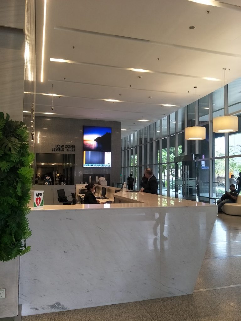 Menara Prestige – Reception Area – KL OFFICE LEASING